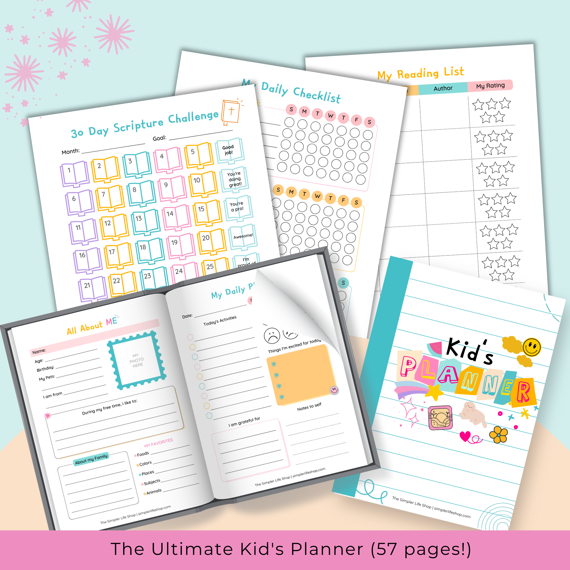 The Ultimate Kids Daily Planner - Roz K Walker